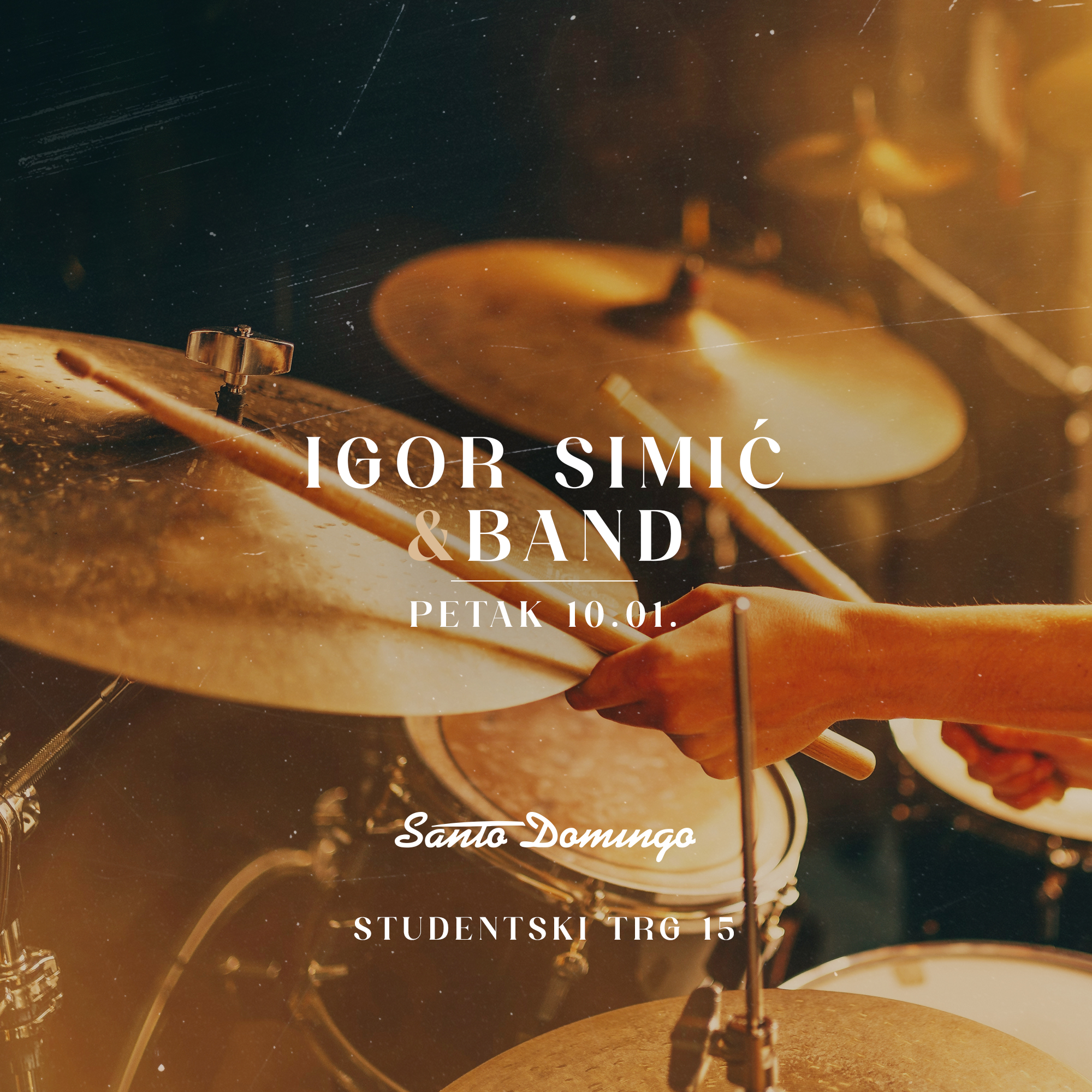 10.01.2025. Igor Simić & Band – Santo Domingo Dorćol